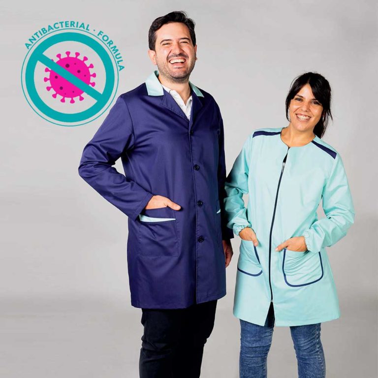 Bata maestro hombre antibacteriana | Uniformes Trimber