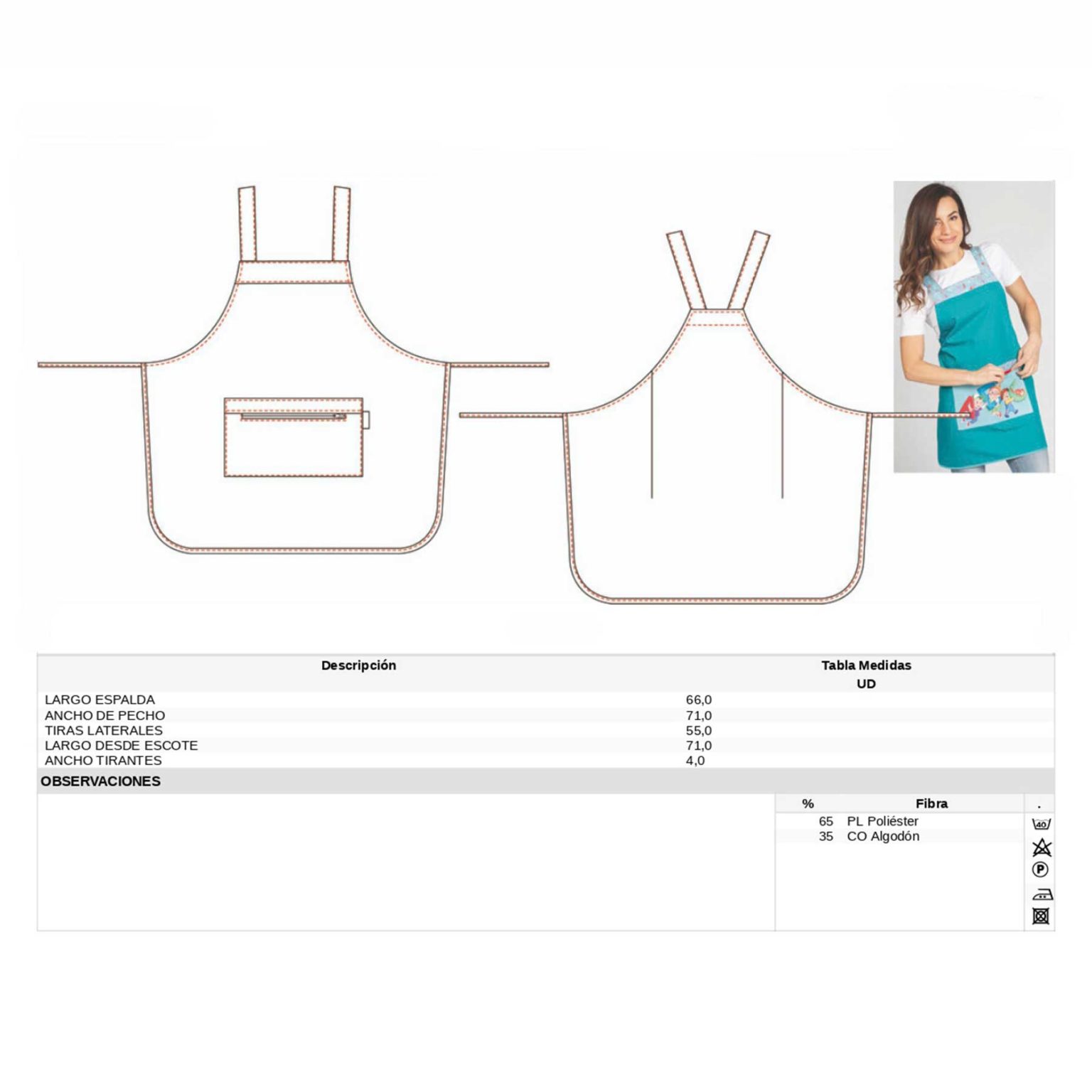 Uniforme maestra ABC |Maestras y Profesores | Uniformes Trimber