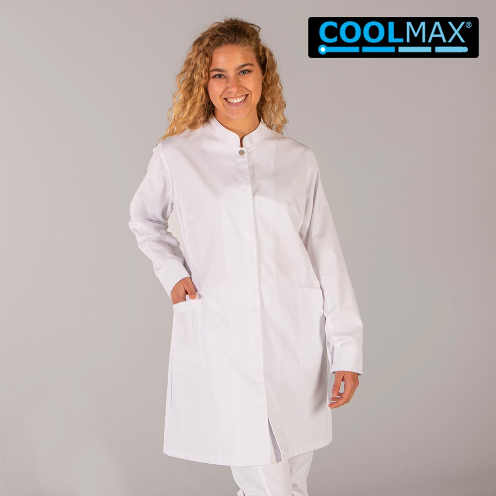 Bata médica para mujer (Tallas XSS a 3XL) | Uniformes Trimber